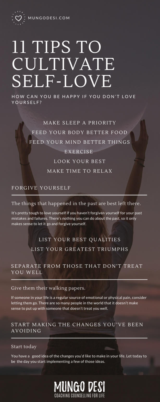 11 Tips to Cultivate Self-Love | Mungo Desi